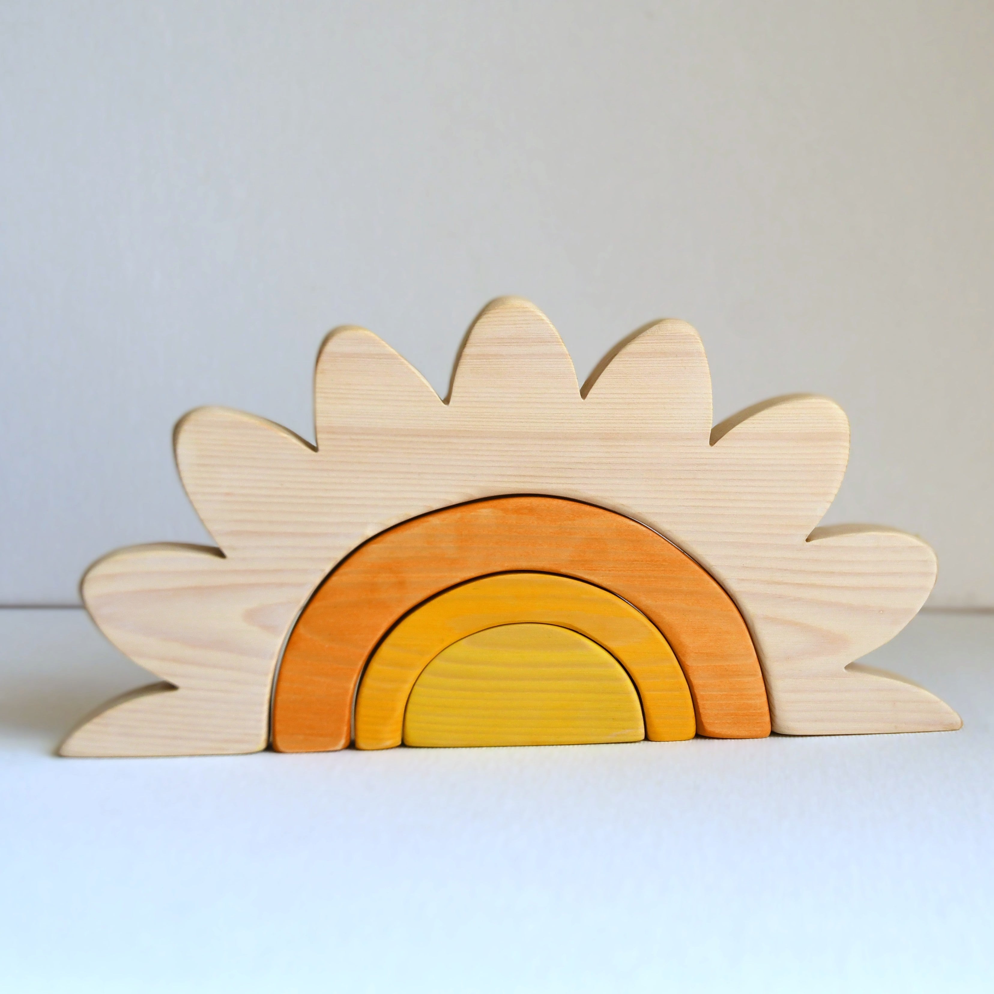 Daisy Wooden Stacking Arch – Bloom Wildly Creations